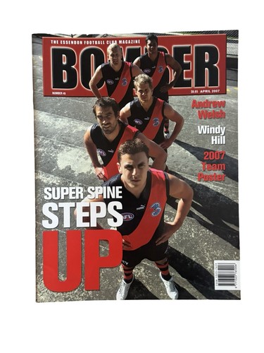 Essendon Football Club Bomber Magazine ~ April 2007 #46 | eBay