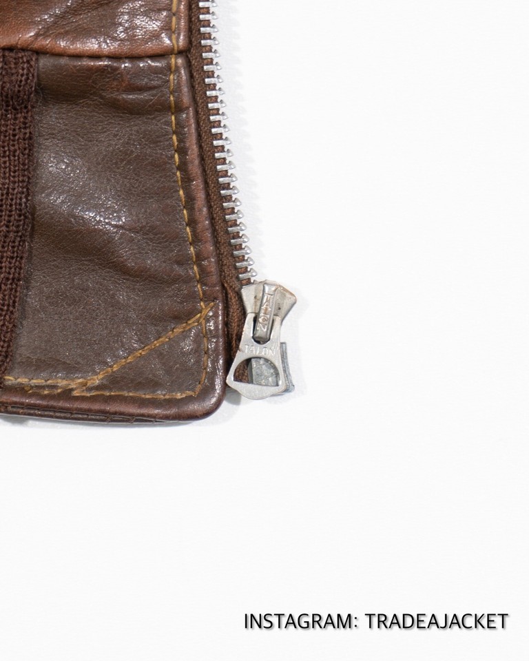 GENUINE WWII USAAF TYPE A-2 AERO CLOTHING CO. 42-15142P (322ND FIGHTER ...