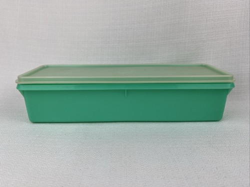 Tupperware Vegetable Keeper Green Container Box - Vintage Celery With ...