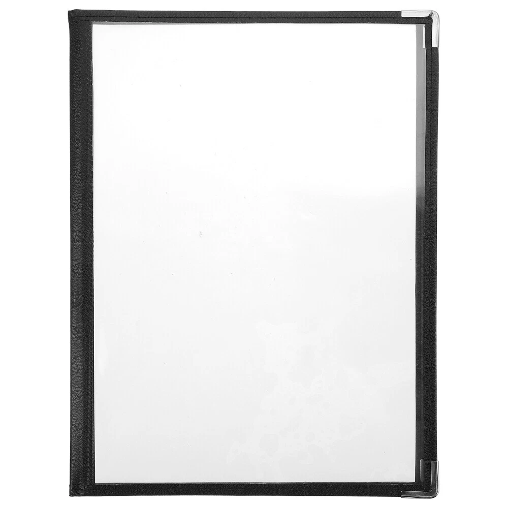 Blank Menu Cover Design