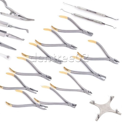 Orthodontic Tray Set Band Seating Brackets Bonding Plier Kit | eBay