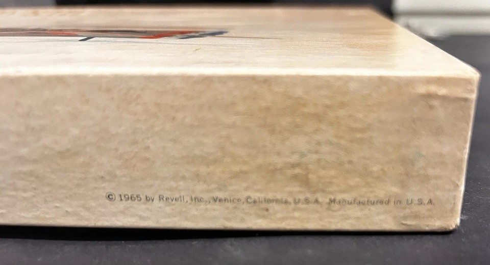 1965 Revell WW1 Spad XIII Frank Luke 1:28 Scale -READ DISCRIPTION | eBay