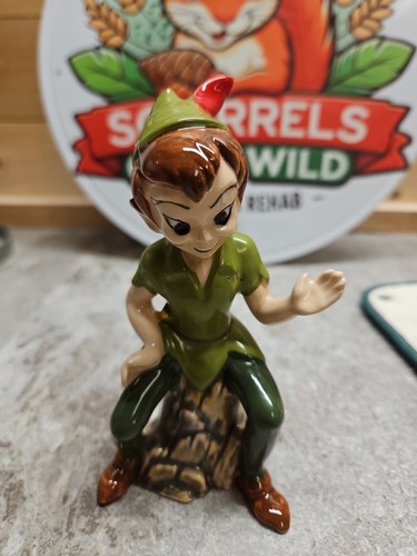 PETER PAN 5" PORCELAIN FIGURINE STATUE - VINTAGE JAPAN RARE | eBay