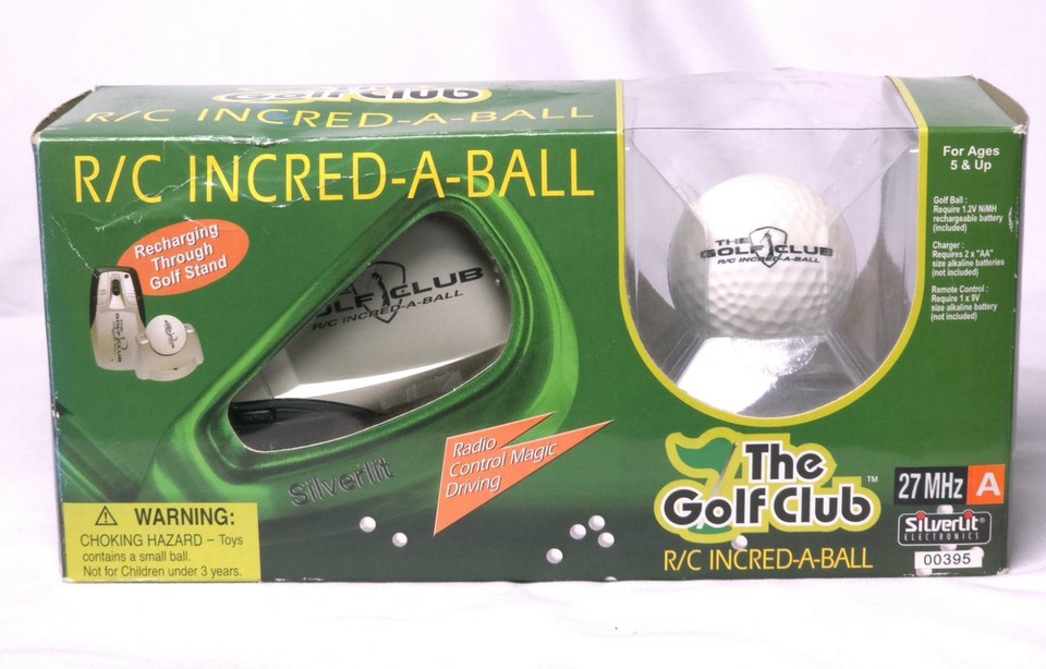 The Golf Club R/C Incred-A-Ball Remote Control Golf Ball Charger Open ...