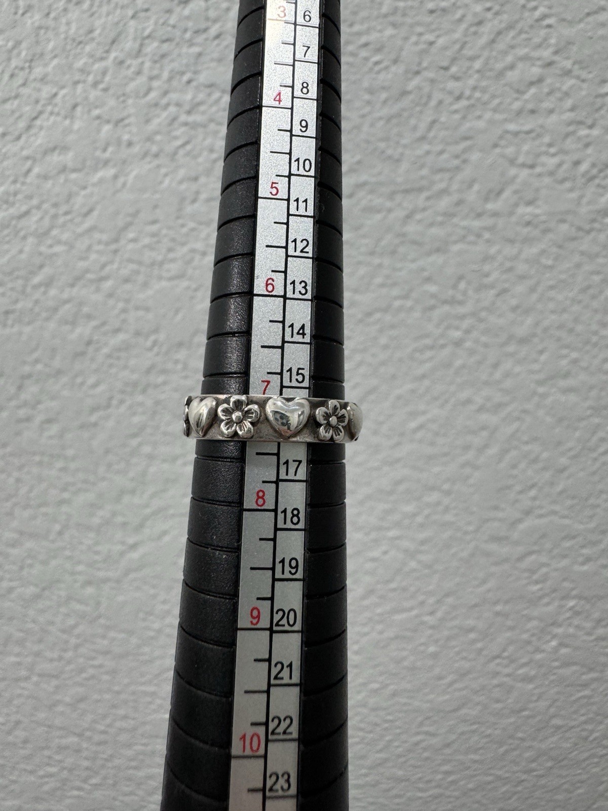 James Avery Flower And Heart Ring - Gem