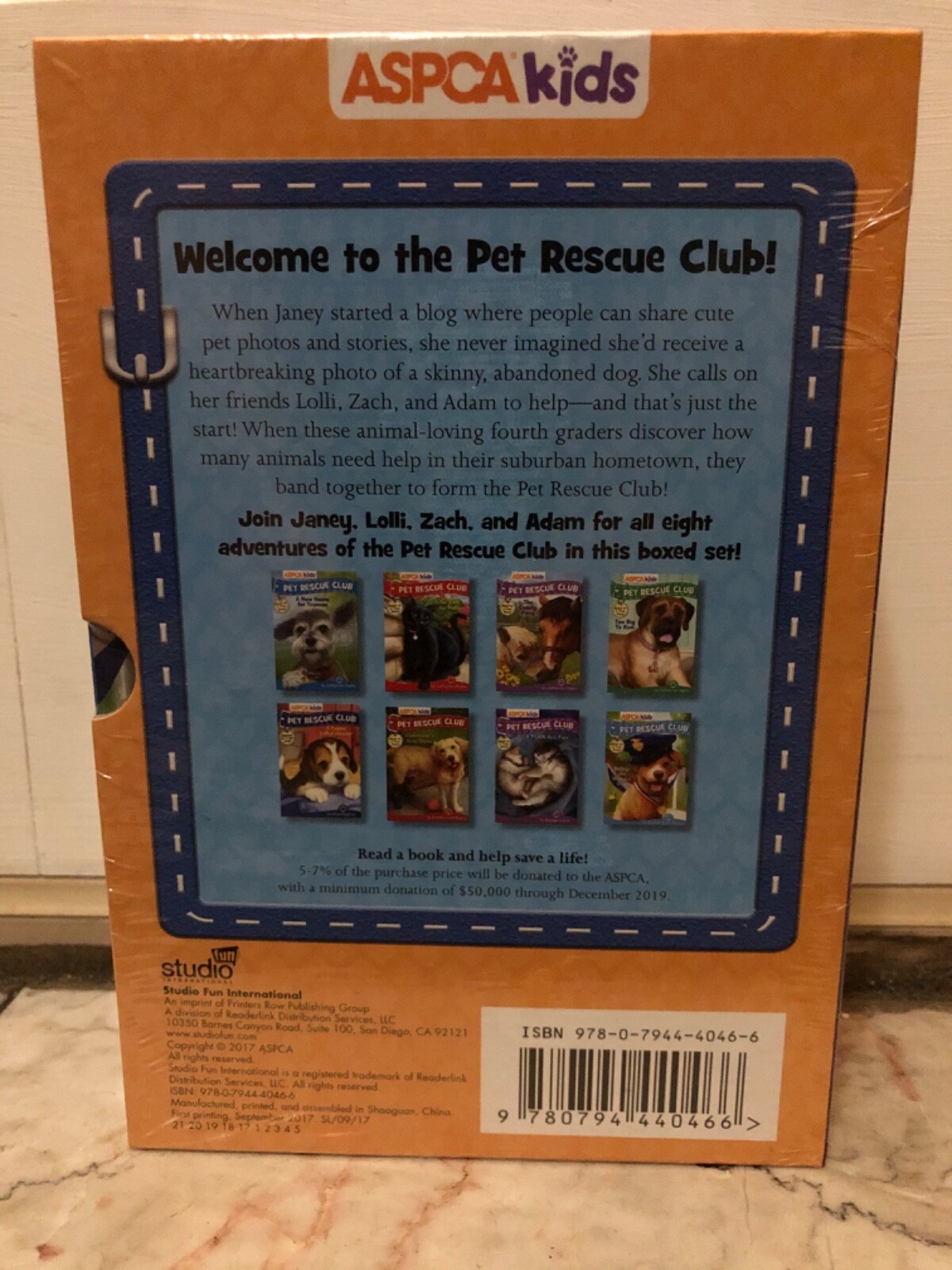 PET RESCUE CLUB, 8-BOOK BOX SET ASPCA KIDS, DOGS/CATS, NEW-SEALED | eBay