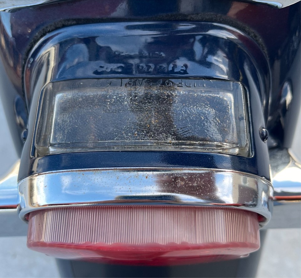 Vintage Harley Davidson 58-Up Panhead/Shovelhead Rear Hinged Fender FLH ...