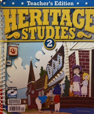 BJU Press Homeschool Heritage Studies 2 3rd Edition Teacher's Edition ...