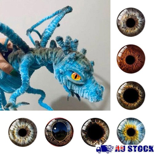 20pcs/10pairs Plastic Puppet Crystal Eyes Dolls DIY Tools DIY Doll ...