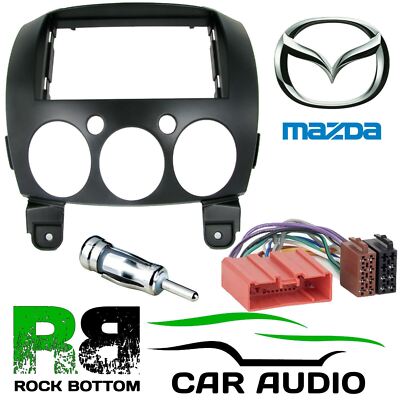 MAZDA 2 2008 Onwards Car Stereo Radio Fascia Panel Aerial Fitting Kit ...