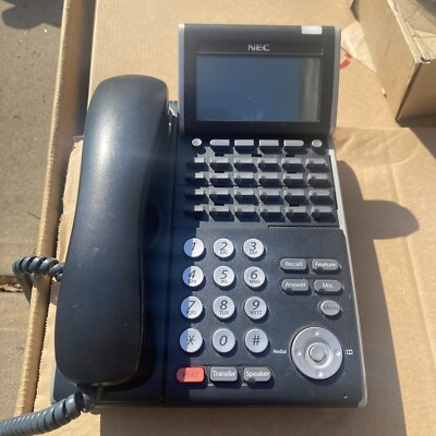 LOT OF QTY 10 NEC DT400 BK Telephone DZV W-3Y Have Scratces | eBay