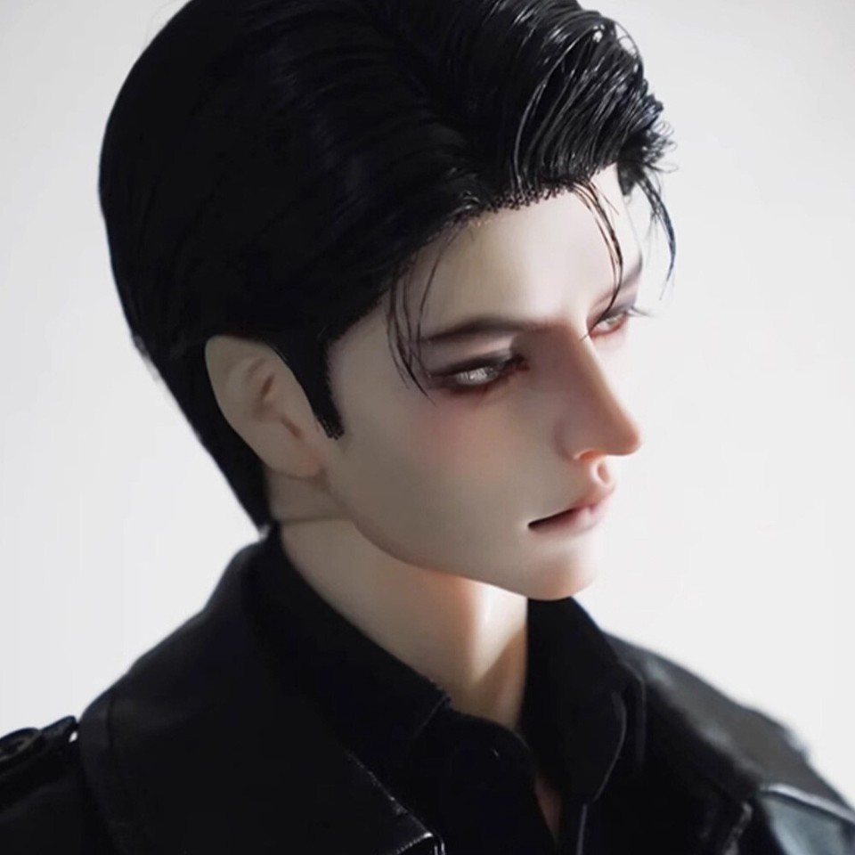 1/3 BJD Doll Cold Man Male Body Eye with Faceup Resin Joints Handmade ...