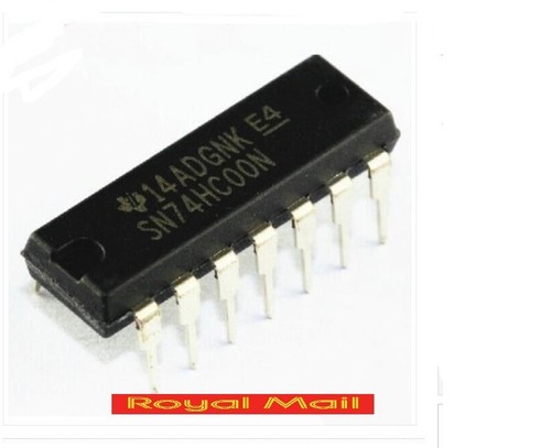 SN74HC00N 74HC00N IC QUAD 2-INPUT NAND GATE 14-DIP #IC21 | eBay