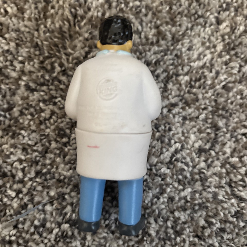 Simpsons Doctor Hibbert Treehouse of Horror Toy Burger King Figure Matt ...
