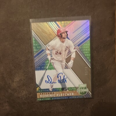 2019 Elite Extra Edition Dominic Fletcher Auto RC #d 1/10 Arizona ...