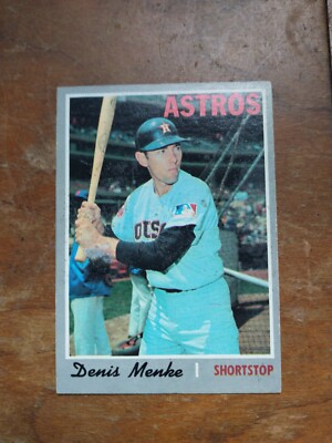 1970 Topps #155 Denis Menke (EX) | eBay