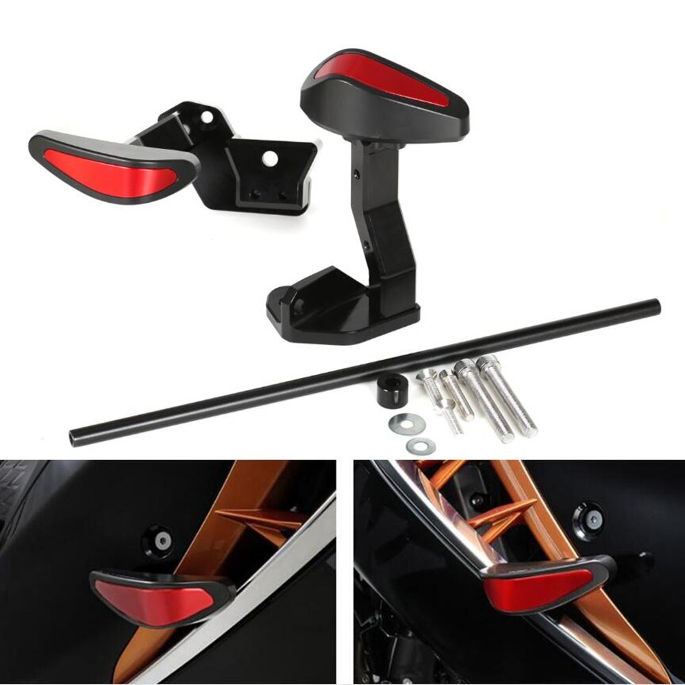 RED NO CUT!Frame Sliders Bobbin Protector For Suzuki GSX1300R Hayabusa ...