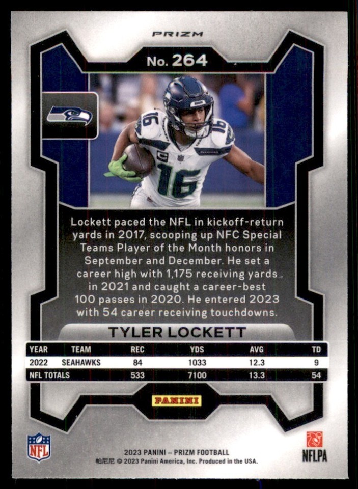 Tyler Lock 2023 Prizm Football Green Wave Seattle Seahawks #264 | eBay
