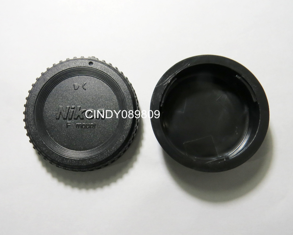 Body Cover + Lens Rear Cap for Nikon D7000 D3200 D90 D800 D700 D40 ...