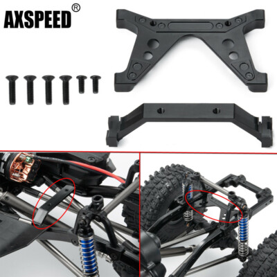 AXSPEED Alum Front& Rear Chassis Mount For Axial SCX10II 90046 90047 1/ ...