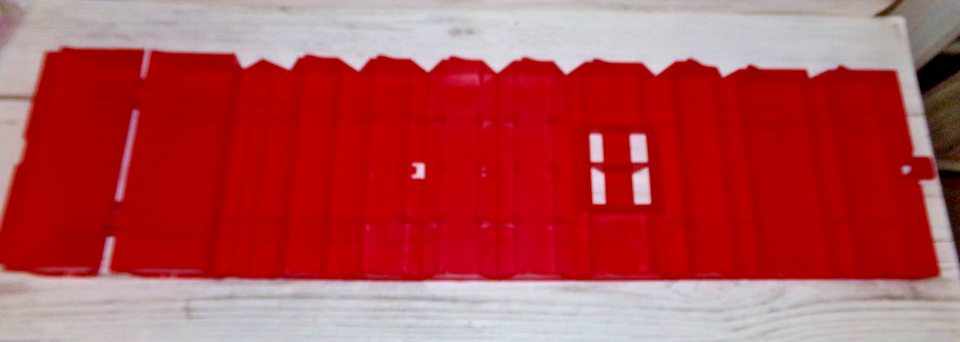 Original Roly Kit Red Retro Plastic Rolling Craft Storage Organizer ...