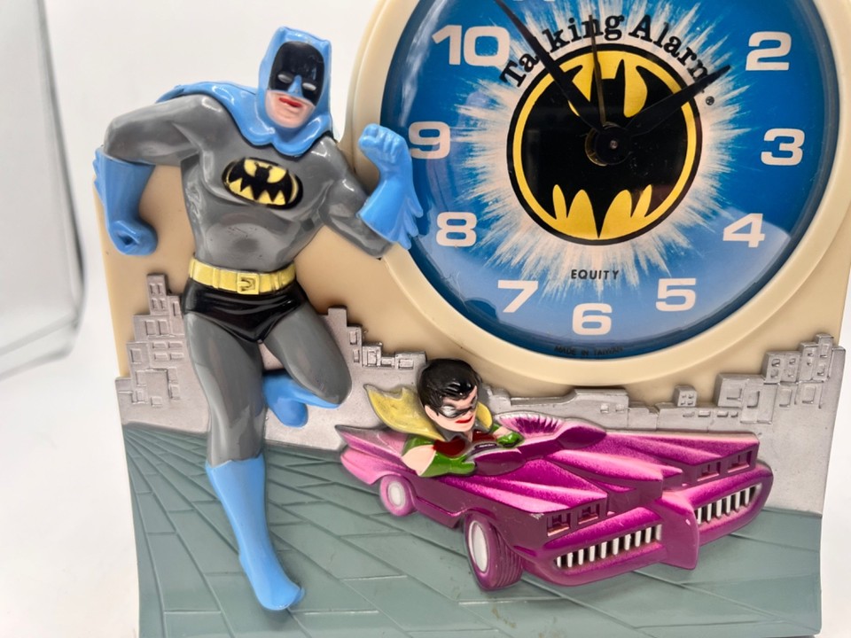 vintage 1974 Bateman & Robin talking alarm clock not working | eBay