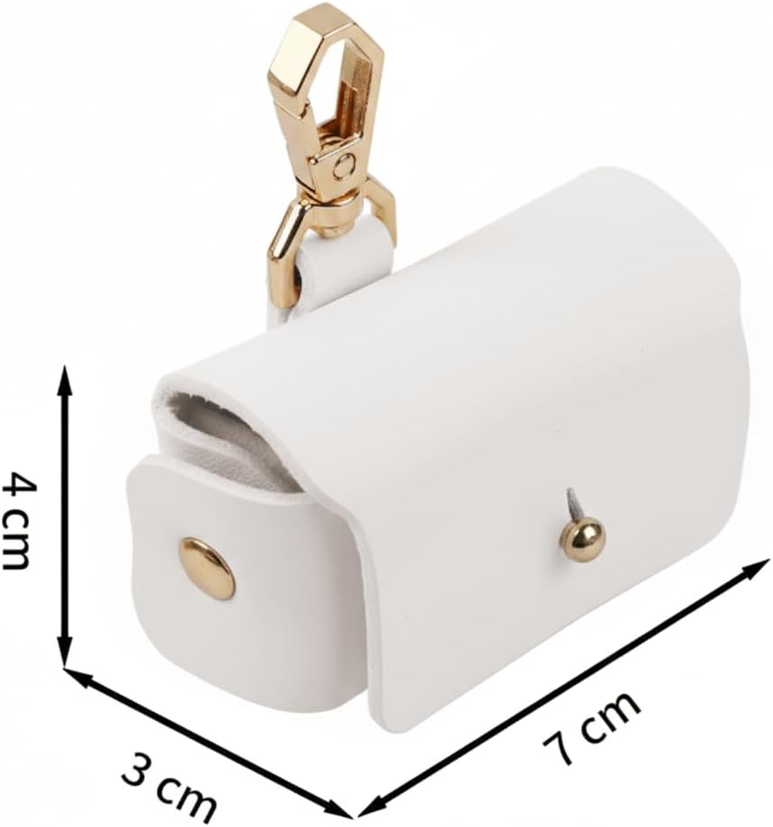 Hand Stitched Leather Dog Ring Bearer Box, 2 Slots Portable Wedding ...