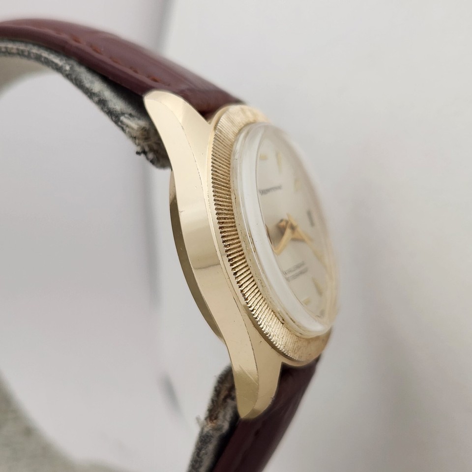 Vintage FRONTENAC men's manual winding watch Date Baumgartner 866 swiss ...