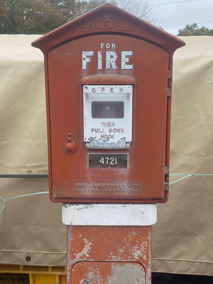 1900s Gamewell Fire Box Alarm Pedestal, Call Box, Can Ship, (PICK ONE ...