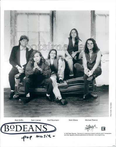 1993 Heartland Rock Band BoDeans Sam Llanas Kurt Neumann Press Photo | eBay