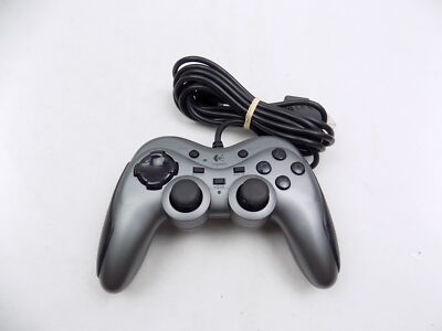 Playstation PS1 PS2 Wired Logitech Extreme Action Controller Game Pad ...