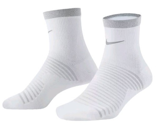 Nike Spark Lightweight Ankle Socks White/3M Women's Sz: 5.5-7 NEW ...