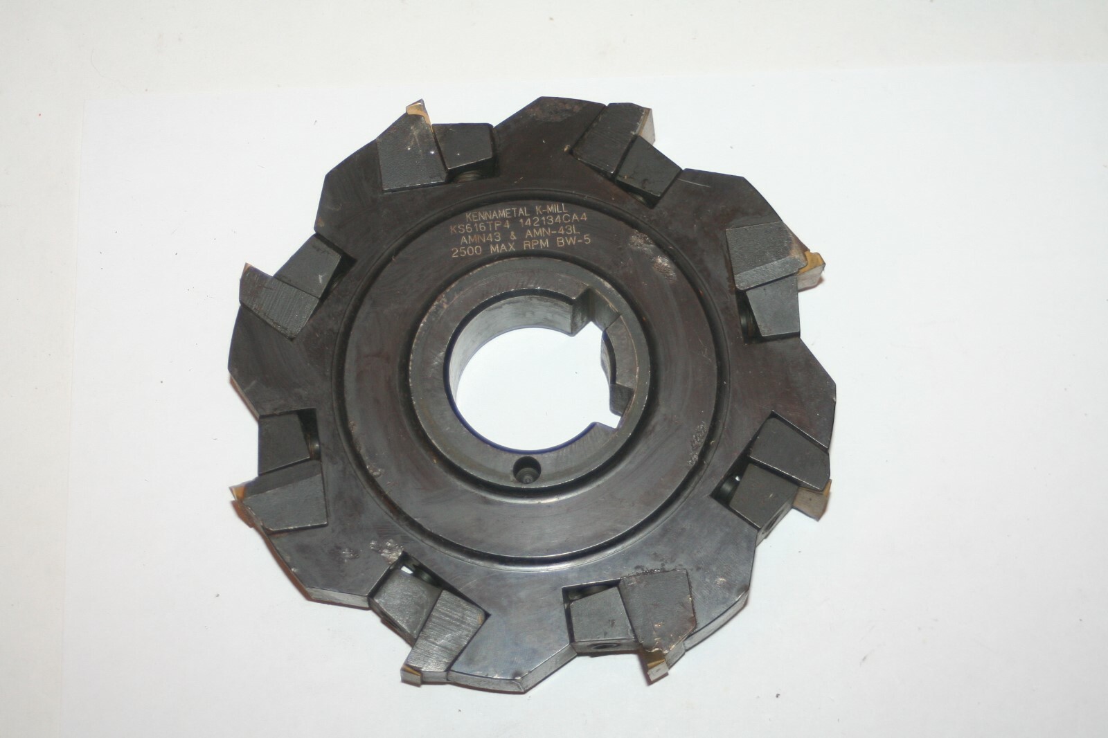 Kennametal 6" Indexable Slot Milling Cutter KS616TP4, 1-1/2" Arbor | eBay