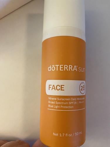 doTERRA Sun Face Mineral Sunscreen Daily Moisturizer SPF 28 1.7 oz NEW ...