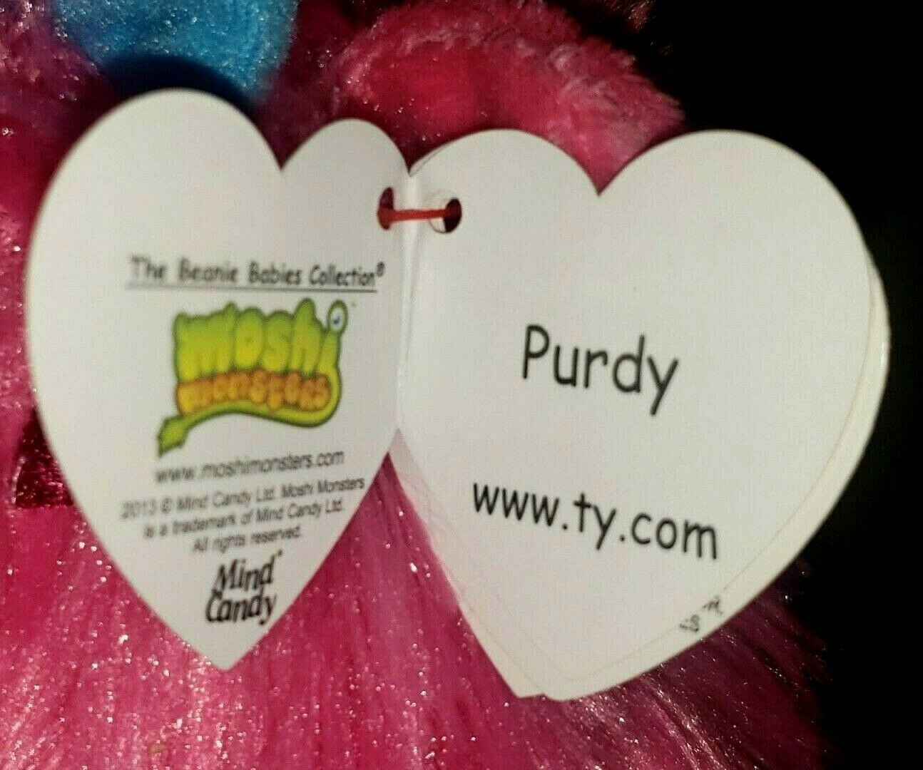 Ty Beanie Babies 46192 Moshi Monsters Purdy for sale online | eBay