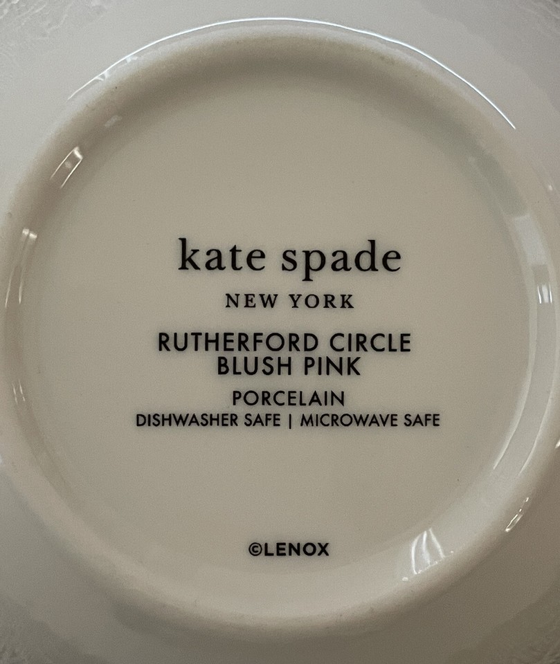 Kate Spade Rutherford Circle Blush Pink Bowls NEW (Set of 2) | eBay