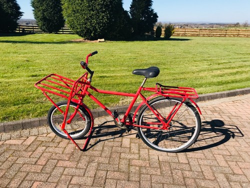 VINTAGE ROYAL MAIL PASHLEY POSTMANS DELIVERY CARGO BIKE | eBay UK