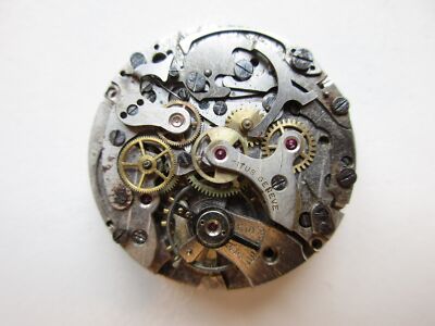 Landeron cal. 48 Swiss chronograph watch movement - for use of parts | eBay