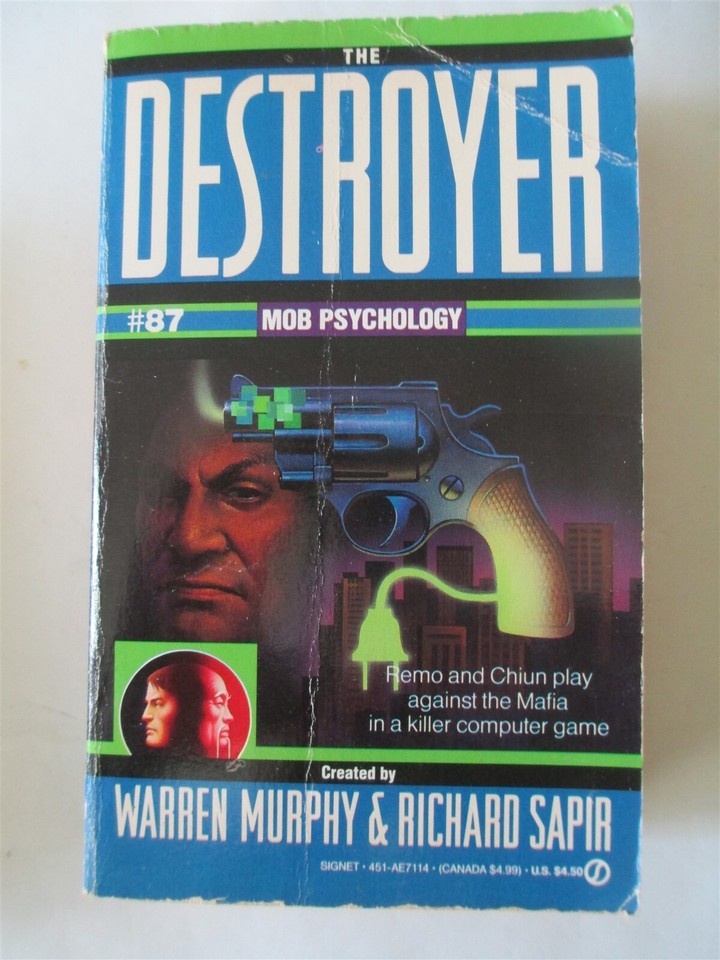 the Destroyer Remo Williams Murphy Sapir books your choice 2.49 + flat ...