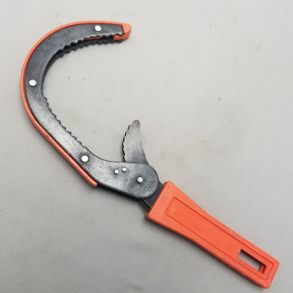 FRAM Oil Filter Wrench Adjustable Jaw Grip Orange Handle Automotive ...