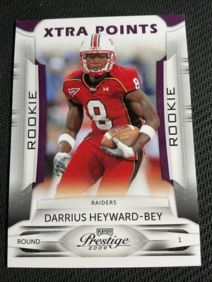 Darrius Heyward-Bey 2009 Panini Prestige Xtra Points Maroon SP 37/50 RC ...