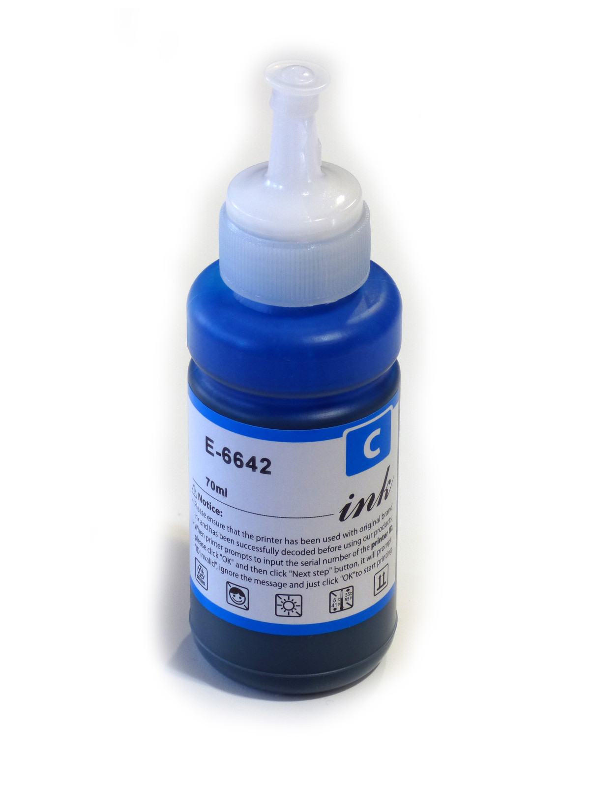 10 x Generic T664 T6641-4 ecotank ink bottles for Epson ET-2500 2610 ...