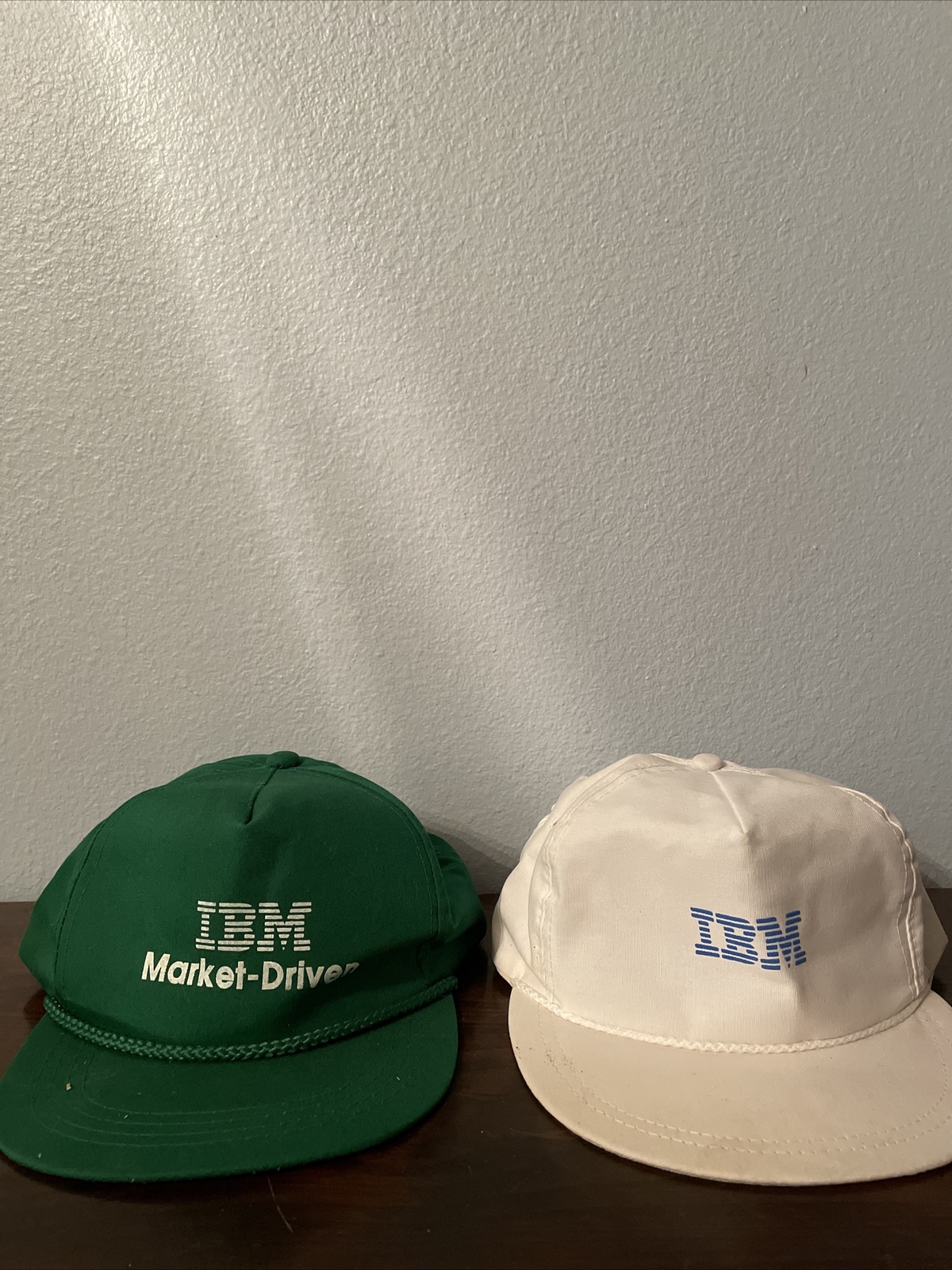 Set Of Two Advertising Ibm Trucker hats caps snapback | eBay