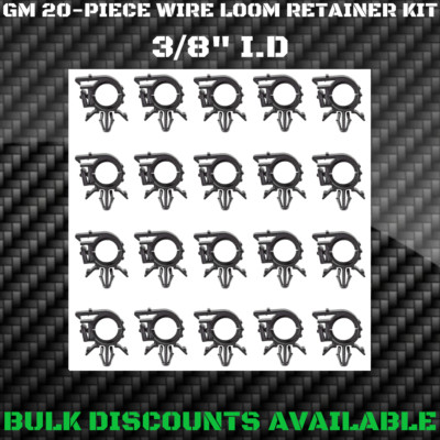 1925-1981 GM A BODY Interior Engine Harness Wire Loom Clip Clamp ...