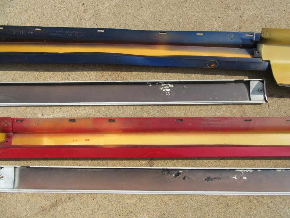 OEM 89-97 Ford Thunderbird Left LH & Right RH Rocker Panels Side Skirts ...