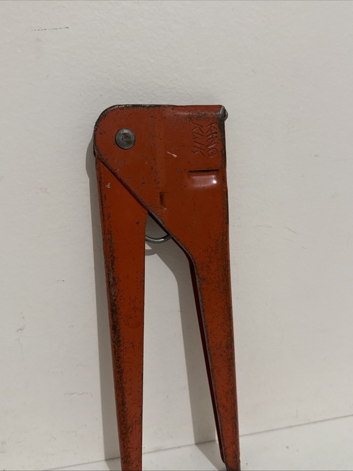 Vintage King Klik Blind Rivet Hand Tool Pop Rivet Gun Made In England ...