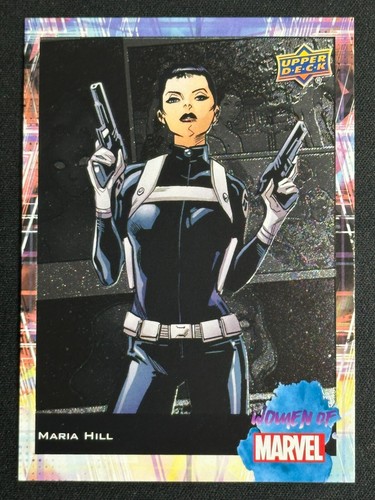2024 Upper Deck Women Of Marvel Maria Hill #32 IN HAND MCU 2 | eBay