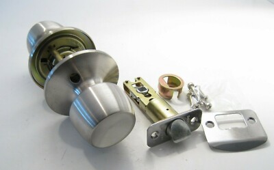 DEFIANT PASSAGE Door Knob (Brandywine) - Stainless Steel Finish - PPD ...