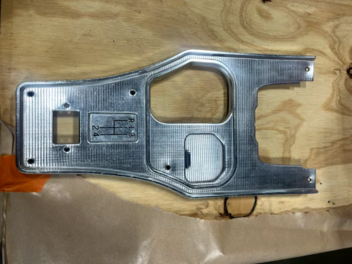 1963 Corvette Split Window Original Center Console Chrome