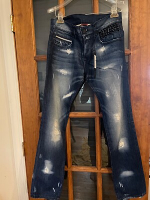 rockstar sushi ripped jeans Women size 31 NWT | eBay